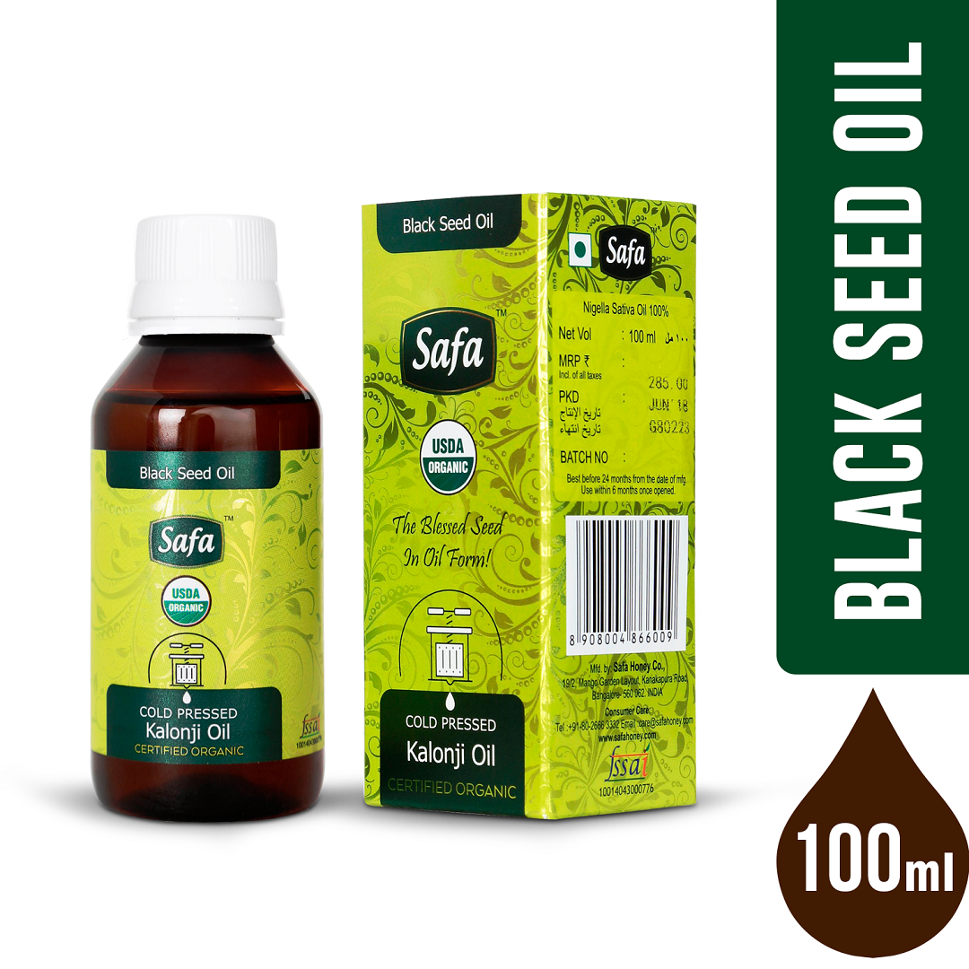 Safa Black Seed Oil Cold Pressed | 1 x 100ml | Safa Honey